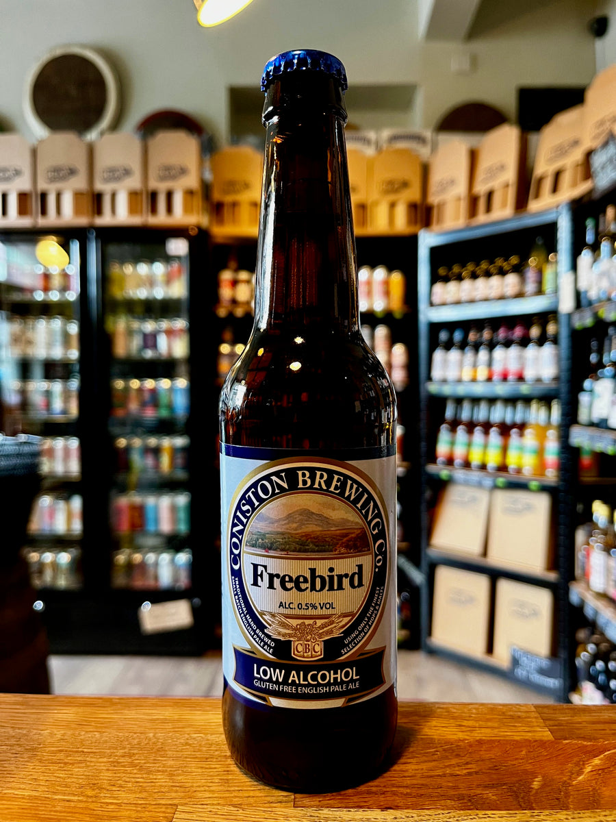 Coniston Brewing Co. Freebird Low Alc Pale 0.5% GLUTEN FREE (BBE 12th ...